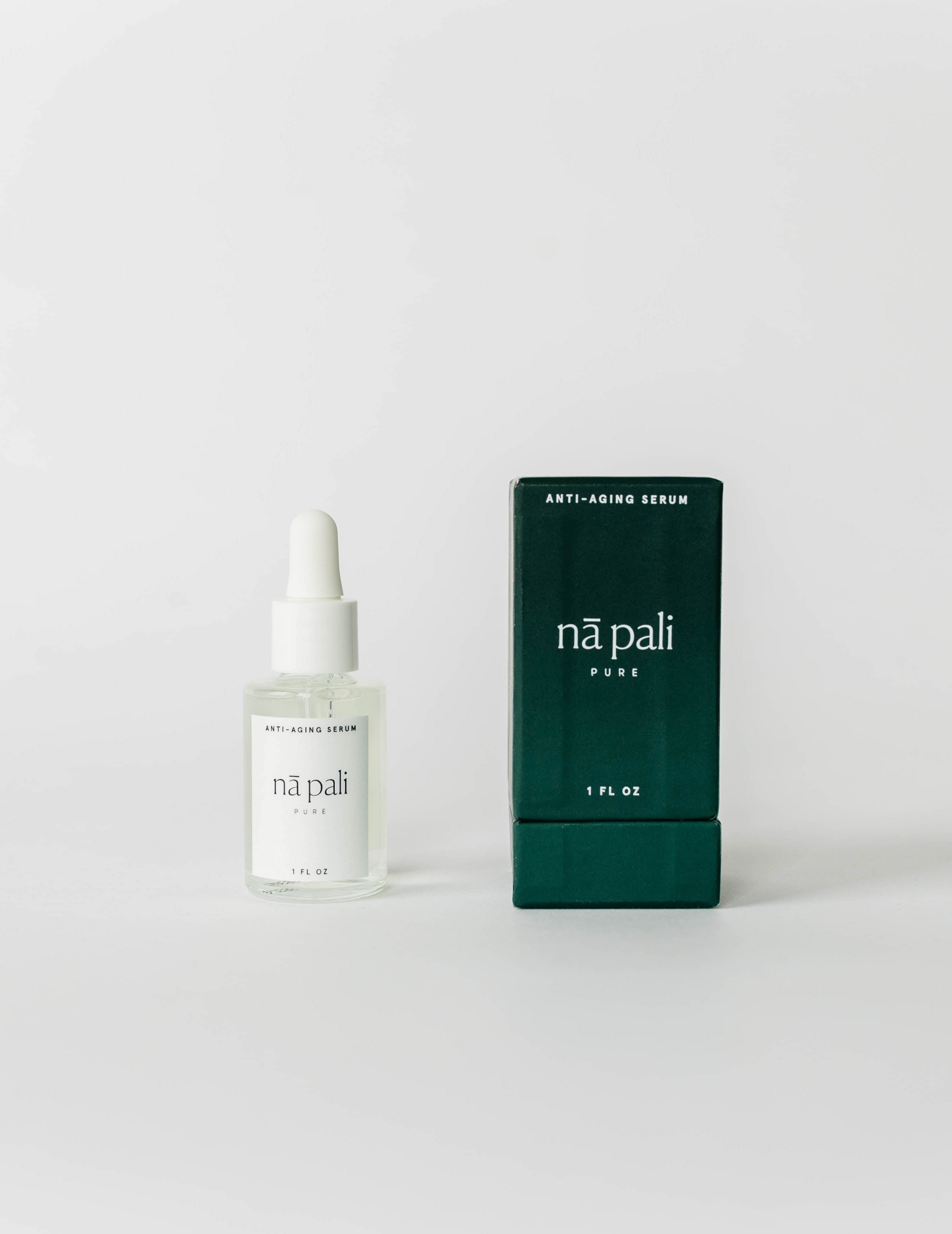 Na Pali Pure Anti-Aging Serum 1 FL OZ w/ Nourishing Minerals & Enzymes