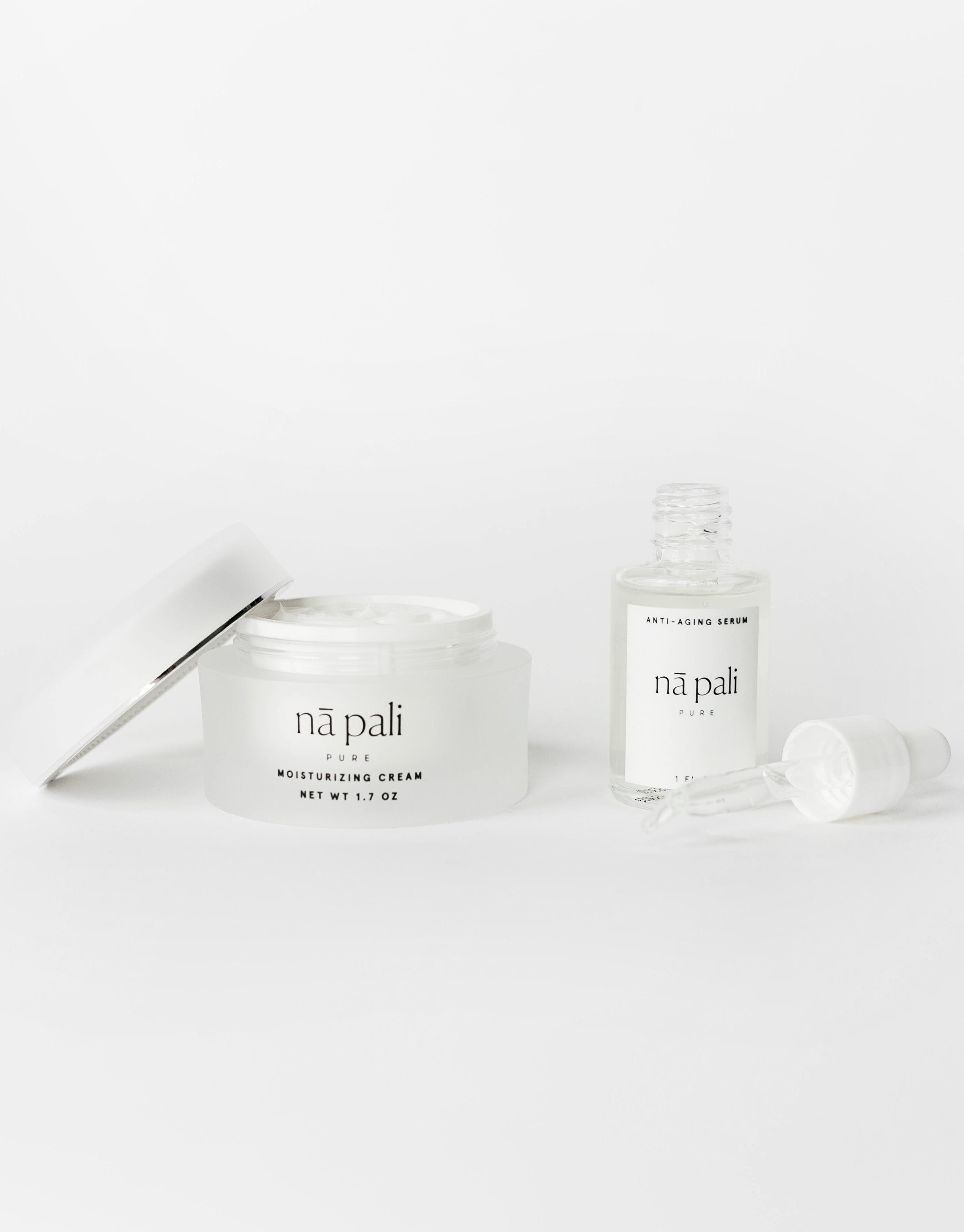 Na Pali Pure Anti-Aging Serum & Moisturizing Cream Combined Kit